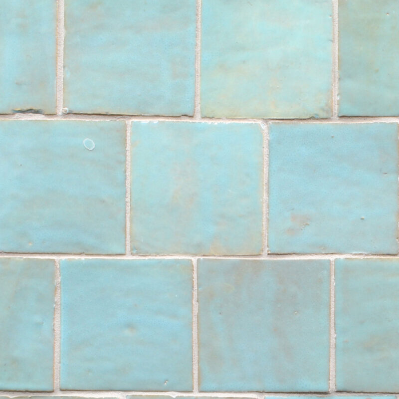 Zellige - Aquamarine 4x4 - Gramar Stone Center | Natural Stone Slabs ...