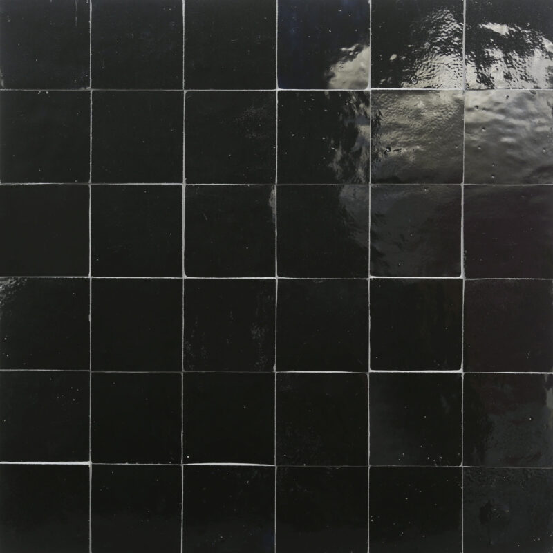 Zellige - Noir 4x4 - Gramar Stone Center | Natural Stone Slabs, Tile ...