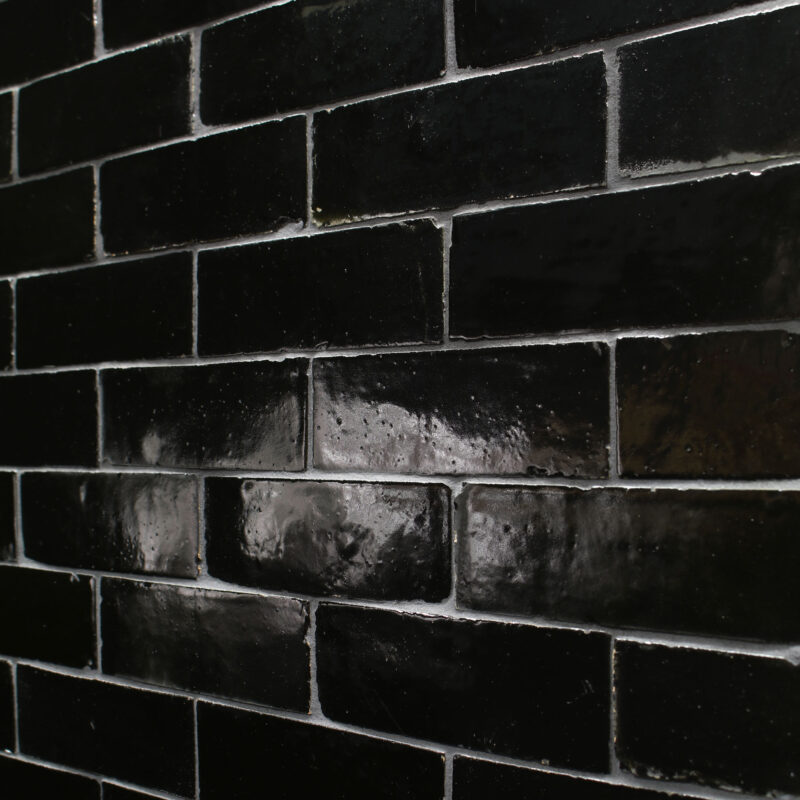 Zellige - Noir 2x6 - Gramar Stone Center | Natural Stone Slabs, Tile ...